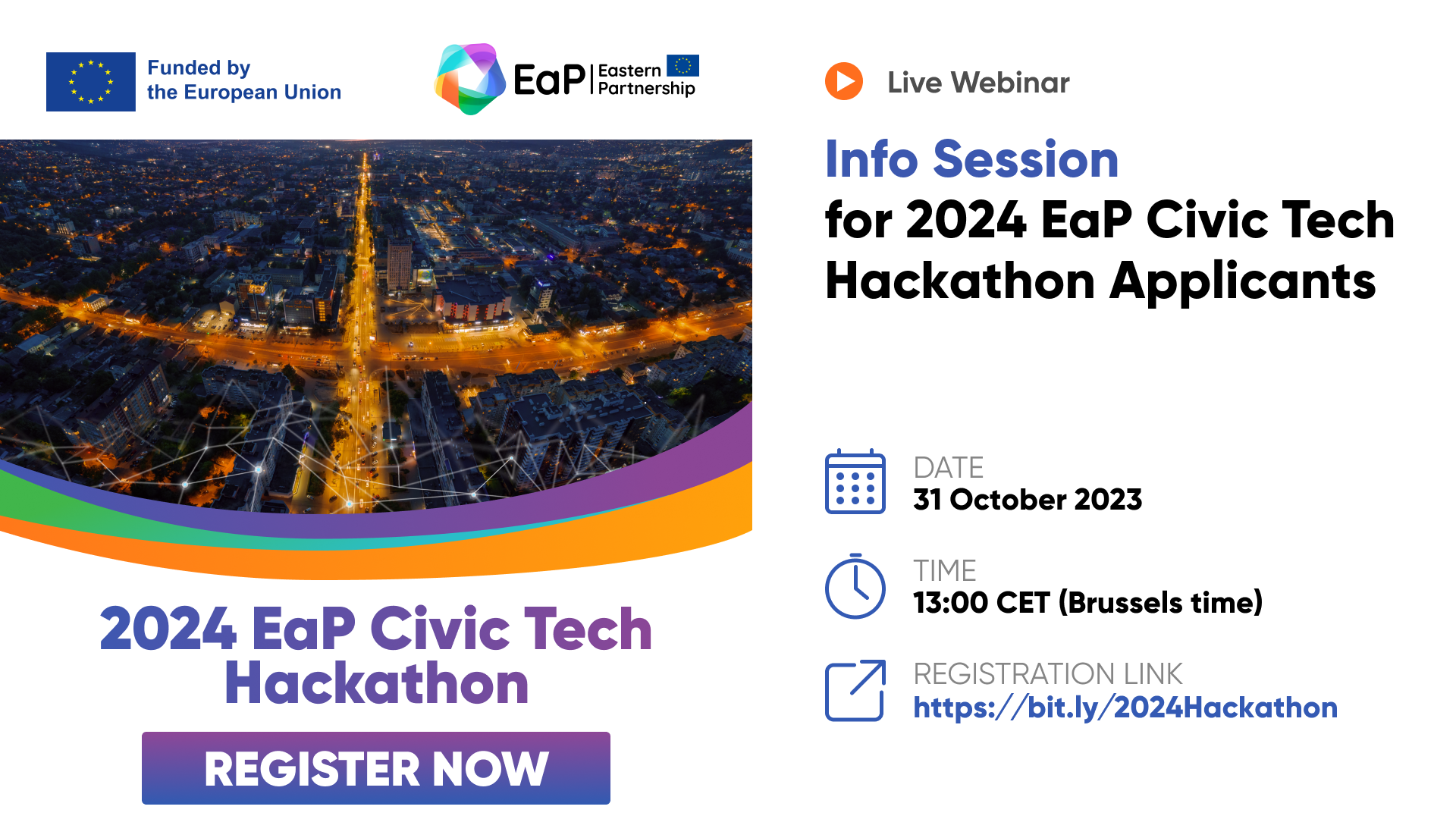 2024 EaP Civic Tech Hackathon: Info Session - EaP Civil Society Facility